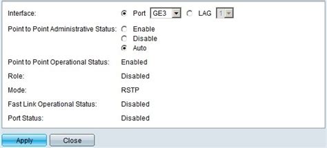 Rapid Spanning Tree Protocol Rstp Configuration On The 200 300 Series Managed Switches Cisco