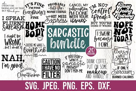 Sarcastic Bundle Svg Introvert Svg Homebody Clipart Funny Quotes Svg Cricut Cut File