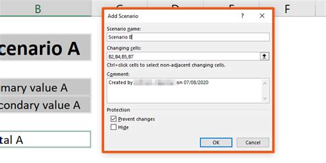 How To Use Excels Scenario Manager Step By Step