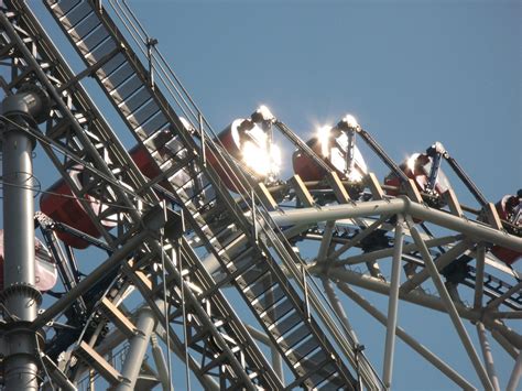 무료 이미지 휴양 높은 놀이 공원 돛대 롤러 코스터 고용하다 플릭 다이아몬드 안녕 입술 파워 샷 7 캐논 7 놀이기구 야외 레크리에이션 비 건축물
