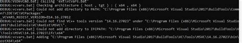 Visual C Vc 2017 Could Not Find Vc Tools Version 141627023