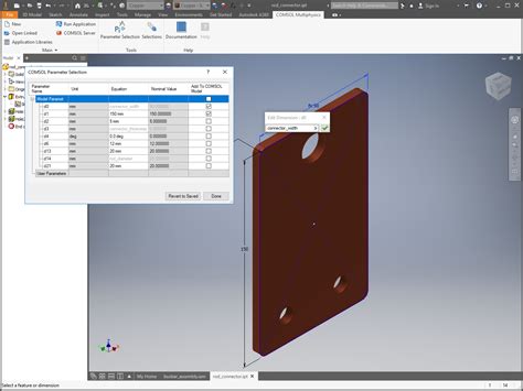 Livelink™ For Inventor® Updates Comsol® 54 Release Highlights