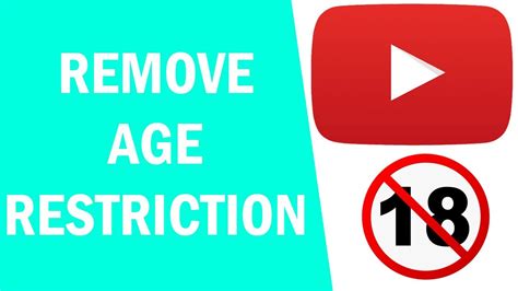 How To Remove Age Restriction On YouTube On Phone YouTube