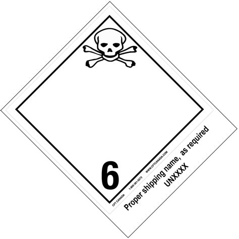 Class 6 1 Toxic Substances Archives Cft Canada