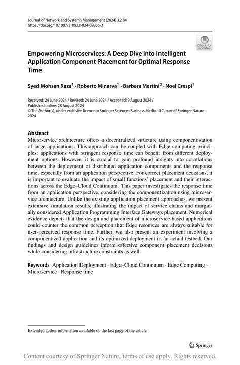 Empowering Microservices A Deep Dive Into Intelligent Application