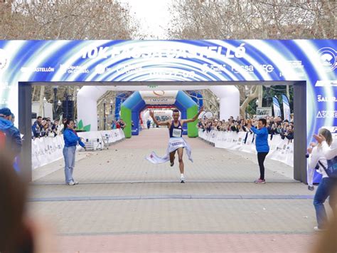El Atleta Tadesse Worku Bate El Récord De La 10k Facsa Castelló