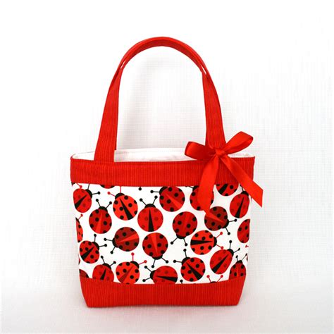 Ladybug Mini Tote Bag