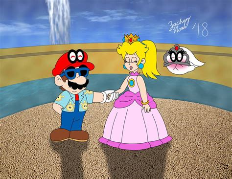 Princess Peach Beach Deviantart