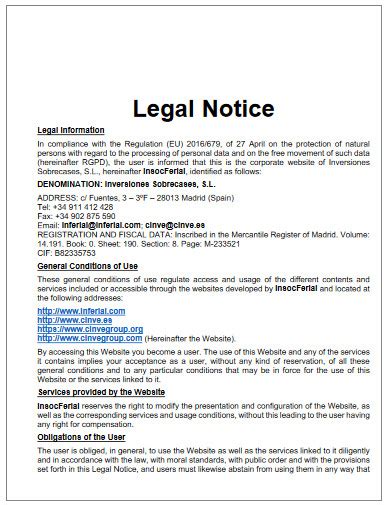 Free Legal Notice Template Basic Format For Legal Notice Vopel