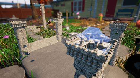 Sharing My Progress On My New Castle Build In Front Of The Shed R