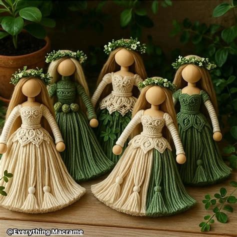 pin by yamina dela on christmas decor ideas in 2025 macrame patterns yarn dolls diy yarn dolls