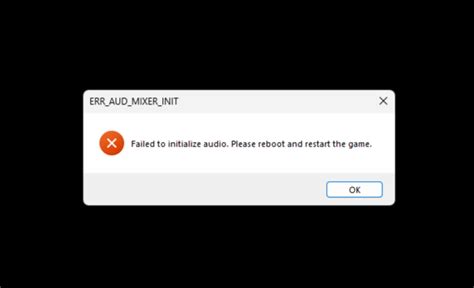 Failed To Initialize Audio Ive Been Getting This Error Message Every Time I Open Rdr2 Ive