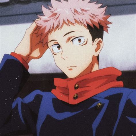 Itadori Yuji Icons Jujutsu Kaisen Characters Yuji Itadori Icons