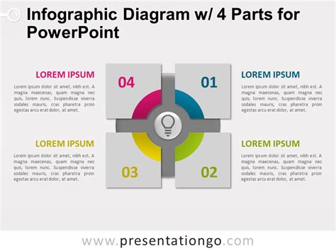 Free Infographic Diagram With Parts For PowerPoint Powerpoint Slide Designs Powerpoint Themes