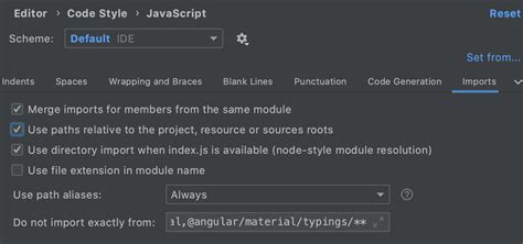 Configuring The Style Of Imports In Javascript And Typescript The Webstorm Blog