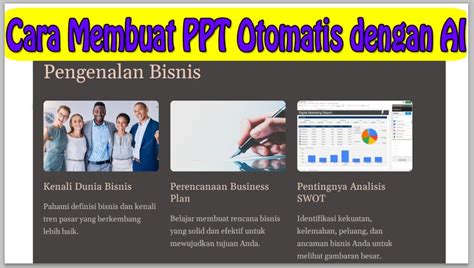 Cara Membuat Ppt Otomatis Dengan Ai Neicy Techno
