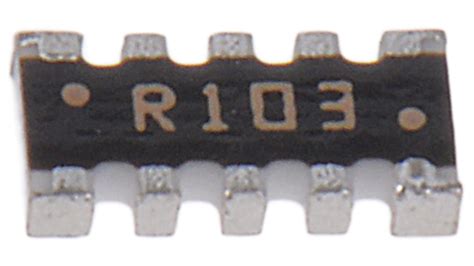 Cay17 103jalf Bourns Cay17 10kΩ ±5 Bussed Resistor Array 8