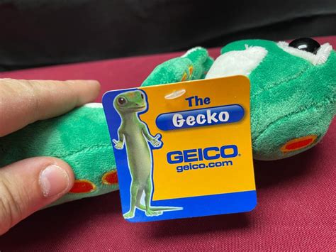 Lot Suction Cup Geico Gecko Plush