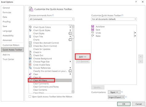 Clear Filters And Clear Pivot Myexcelonline