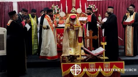 Moran Mor Samuel Theophilus Metropolitan Celebrates Divine Liturgy At St Johns Believers