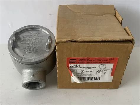 Cooper Crouse Hinds Guab 36 Conduit Outlet Box Type Cct Meses Sin