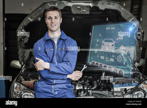 Composite Image Of Engineering Interface Stock Photo Alamy