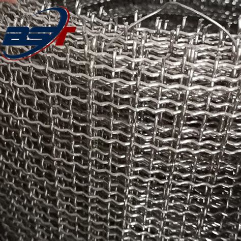 Stainless Steel Crimped Wire Mesh Waterproof Mesh Screen Crimped Wire