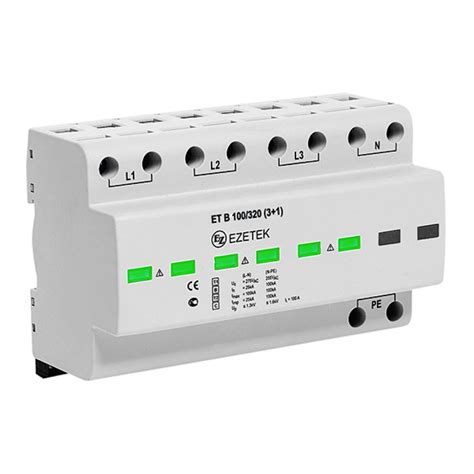 УЗИП ET B 100/320 (3+1) - купить с доставкой по всей России | Интернет ...