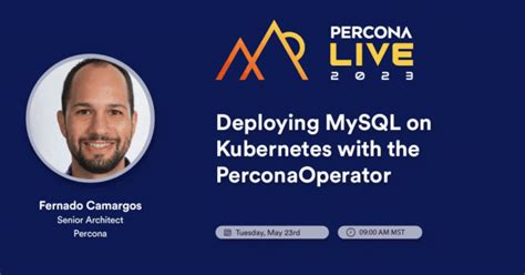 📝 Do You Want To Focus Your Perconalive Agenda On Kubernetes And