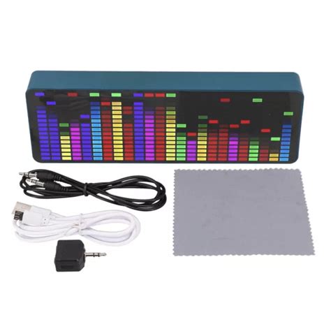 Music Spectrum Indicator Vu Meter Frequency Spectrum Clock Display 84