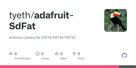 github tyeth adafruit sdfat arduino library for fat12 fat16 fat32