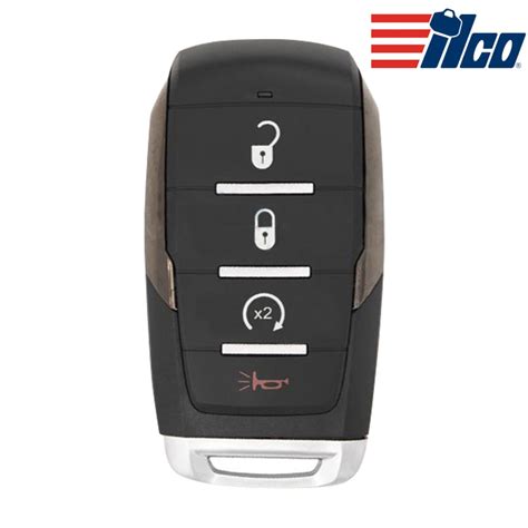 Ilco Look Alike Dodge Ram 4 Button Remote 2018 2024 Prx Ram 4b4