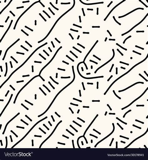 Seamless Abstract Pattern With Rounded Royalty Free Vector