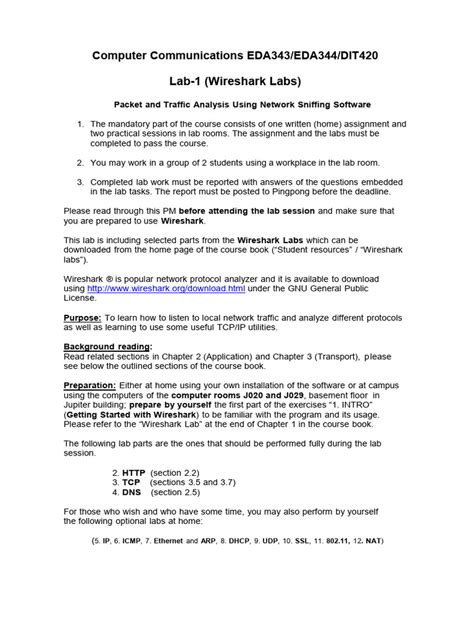 Wireshark Lab3 Pdf