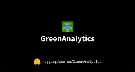 Greenanalytics Green Analytics