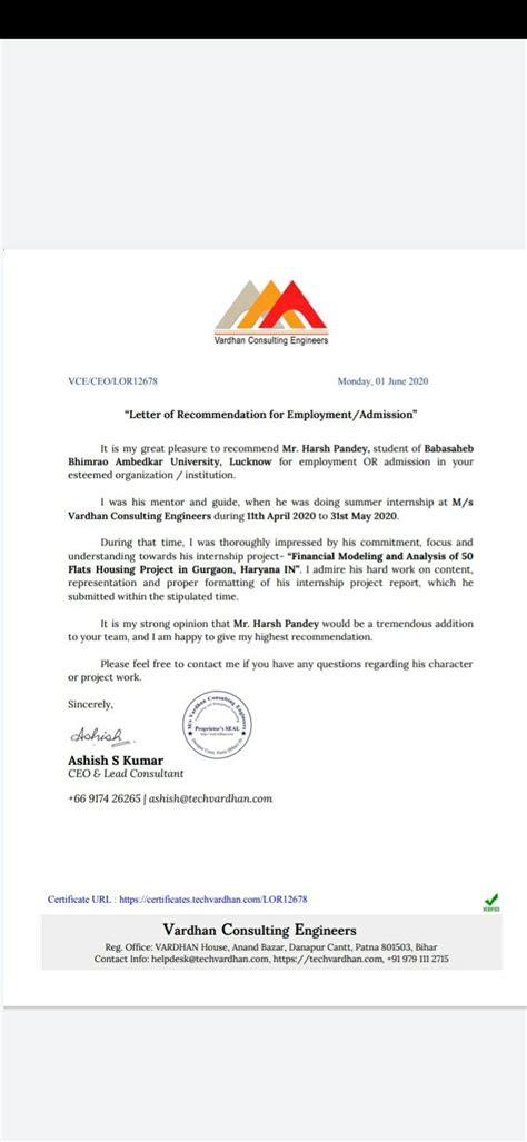 Harsh Pandey On Linkedin Hi Everyone Its An Honor To Work As An