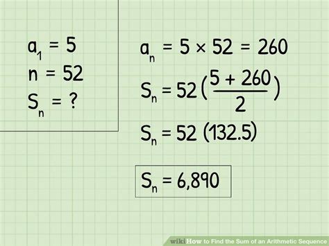 How To Find The Sum Of An Arithmetic Sequence 10 Steps