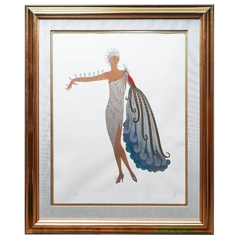Lot Erté Russian French 1892 1990 Diva Ii Serigraph