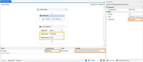 Textwriter In Write Line Activity Help Uipath Community Forum