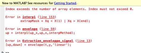 Getting The Envelope Of A Signal Using Matlab Stack Overflow