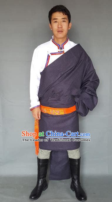 Chinese Classic Tibetan Clothing For Men