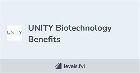 Unity Biotechnology Employee Perks And Benefits Levels Fyi