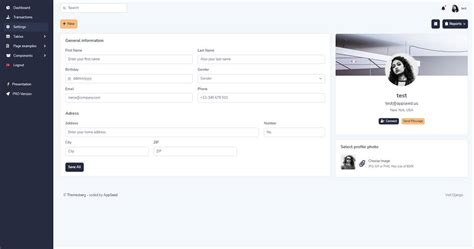 Volt Django Dashboard Start With Docker