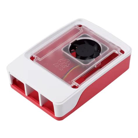 Latest White Red Plastic Raspberry Pi Case For Raspberry Pi MaidaTech