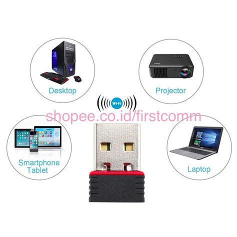 Jual USB WIFI ADAPTER USB WIRELESS ADAPTER USB WIFI DONGLE Shopee Indonesia