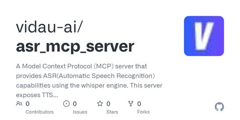 Github Vidau Aiasrmcpserver A Model Context Protocol Mcp Server