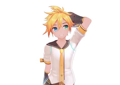 Len Kagemine Mmd Yyb 10th Anniversary By Snolar On Deviantart