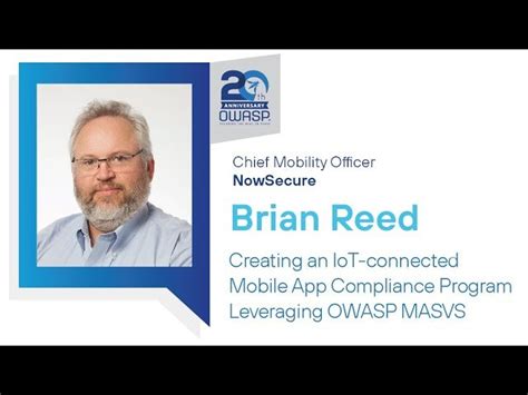 Free Video Creating An Iot Connected Mobile App Compliance Program Using Owasp Masvs From Owasp