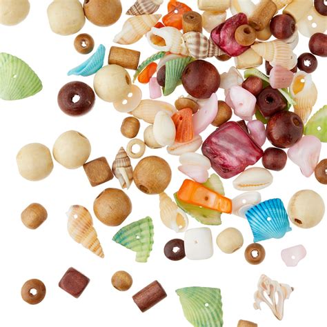 Bead Landing™ Assorted Shell And Wood Bead Mix Michaels