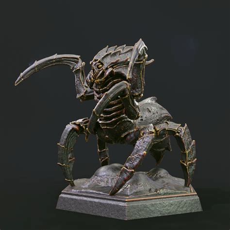 Alien Arachnid 3d Model
